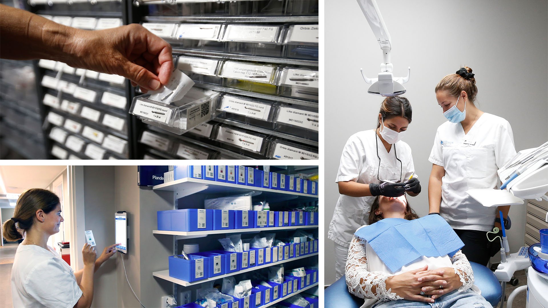 Större klinik, men litet lager med hjälp av PlanOrder