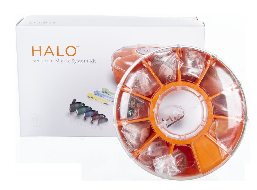 HALO Sektionsmatrissystem Firm Nonstick matrisband kit 1 x 1 fp — SE1