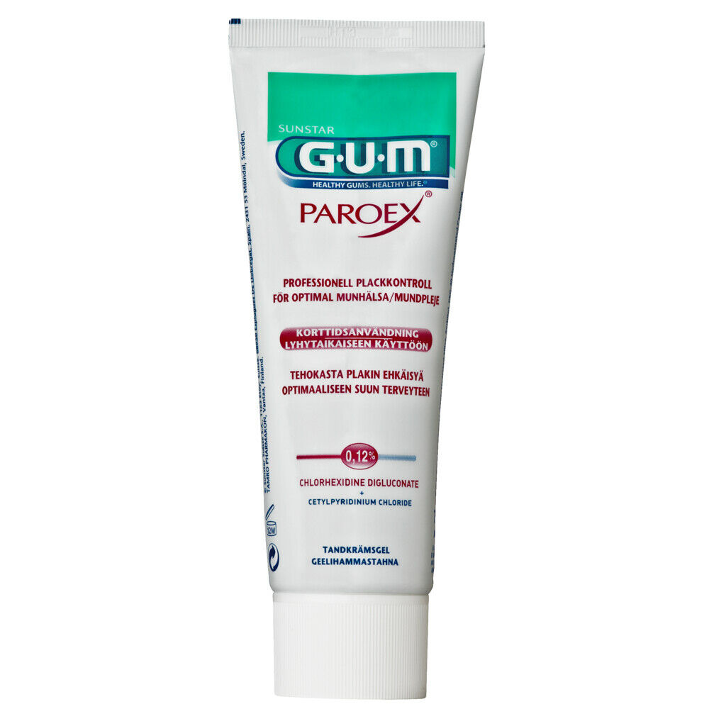 GUM Paroex Dental Gel 0,12%CHX 6 x 75 ml — SE1