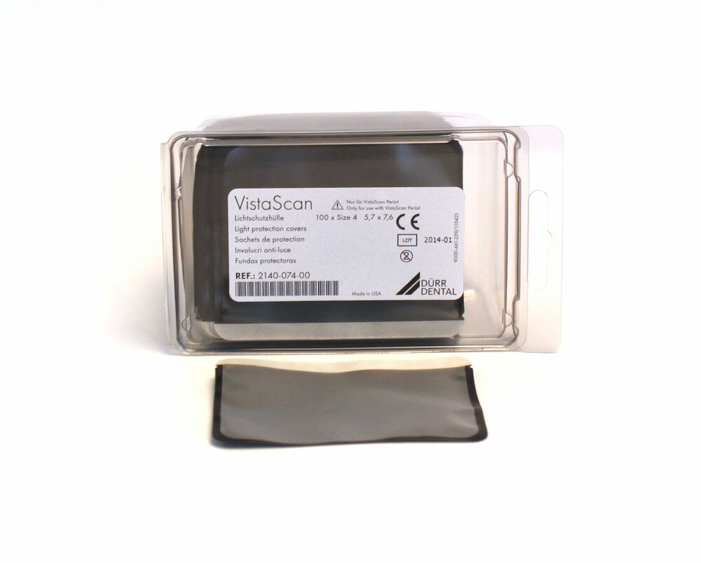 VistaScan skyddspåse S4 5,7x7,6cm svart för Perio 1 x 100 st — SE1