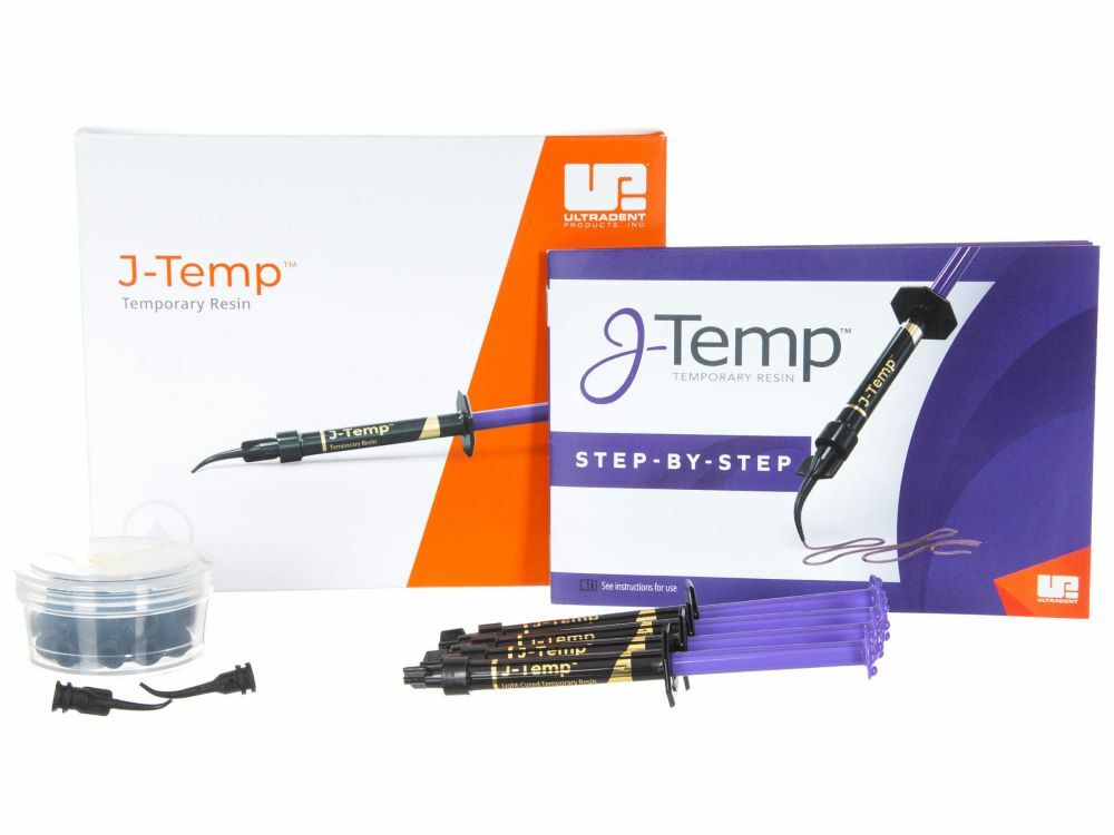 J-Temp Temporary Resin Ultradent 4 x 1.2 ml — SE1