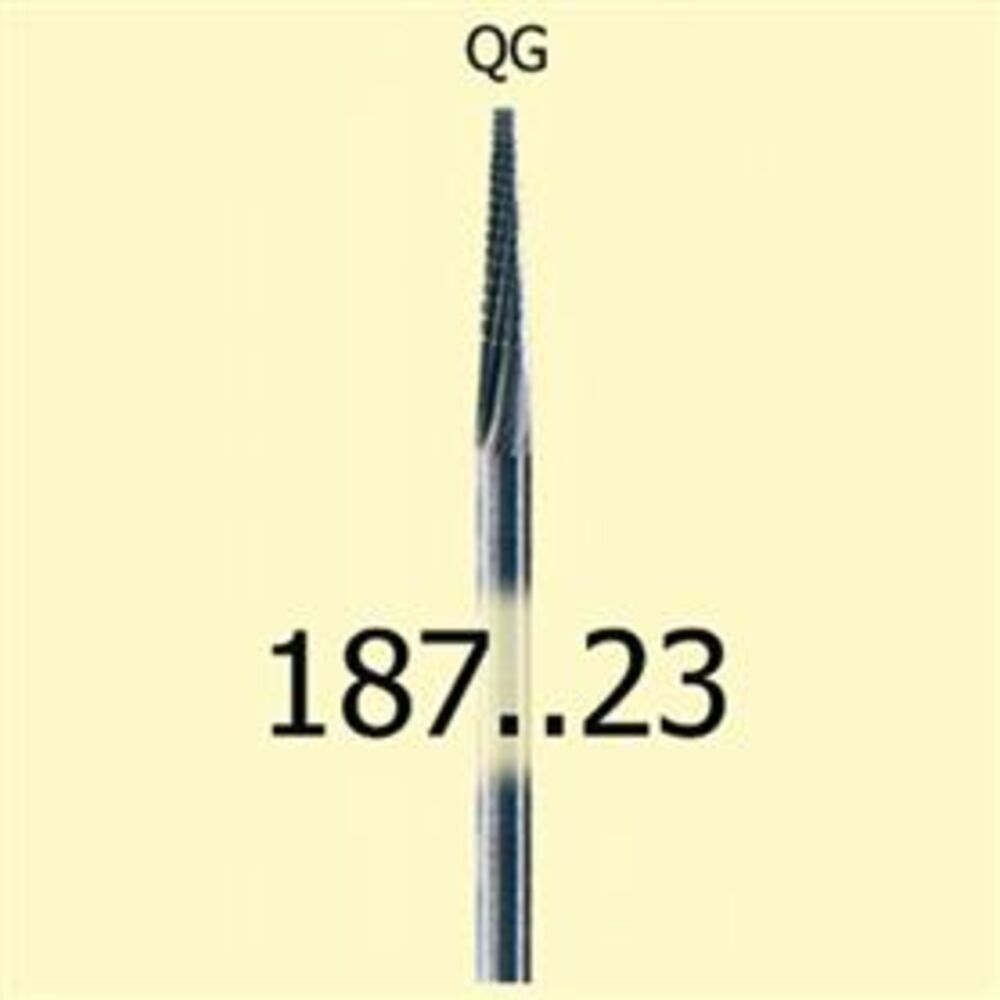 Multisil Soft fräs hårdmetall S187 QG23 HP för silikon 1 x 1 st — SE1