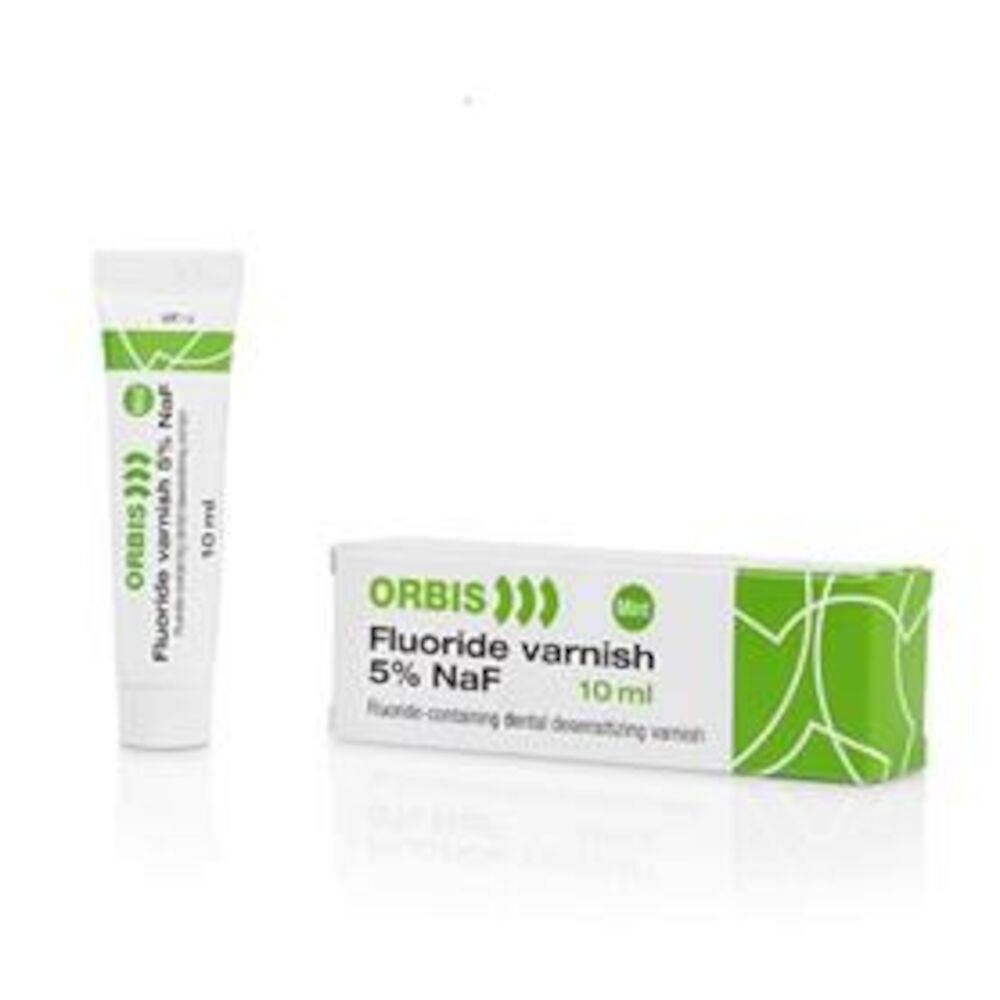 ORBIS Fluoride varnish 5% NaF mint i tub 1 x 10 ml — SE1